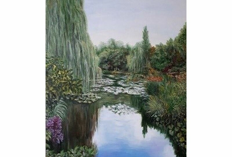 Exposition de peintures Nicole Grand - Montagnes de Normandie