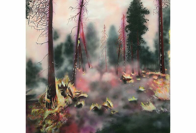 Exposition d'art contemporain "Laurence Broydé" - Montagnes de Normandie